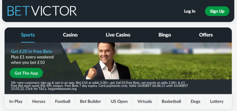 BetVictor Promo Code & Bonuses 2023 - British Gambler