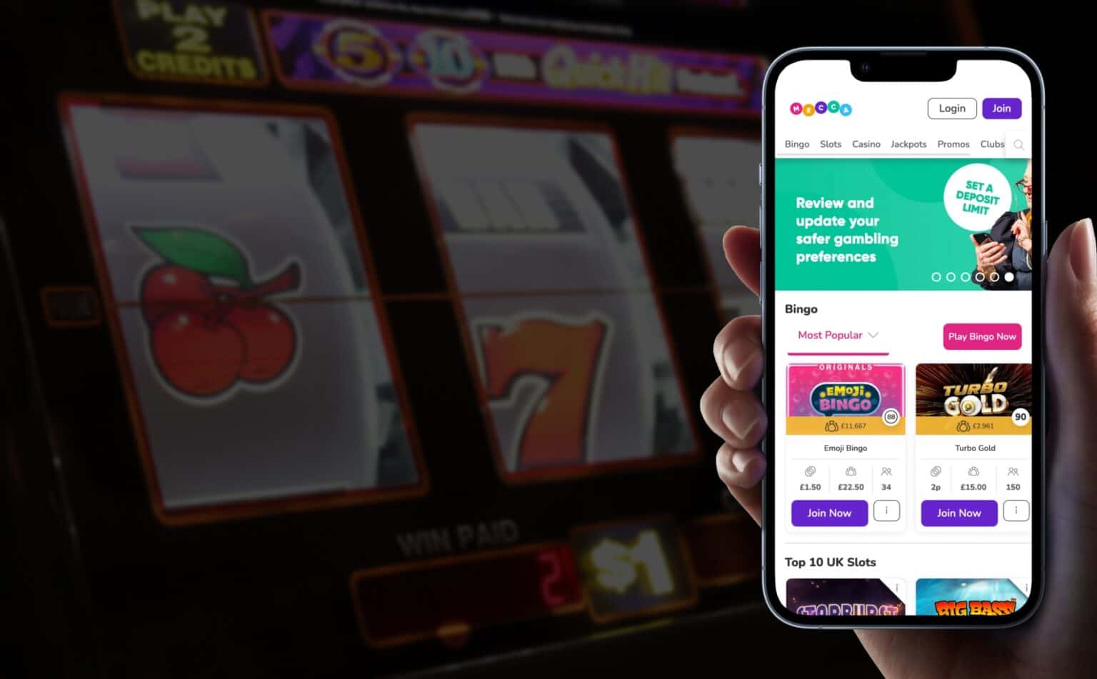 Mecca Bingo Offer 2024 Claim 120 Bonus With Code MECCAGMBLR Mecca Bingo Offer 2024 Claim 120 Bonus With Code MECCAGMBLR
