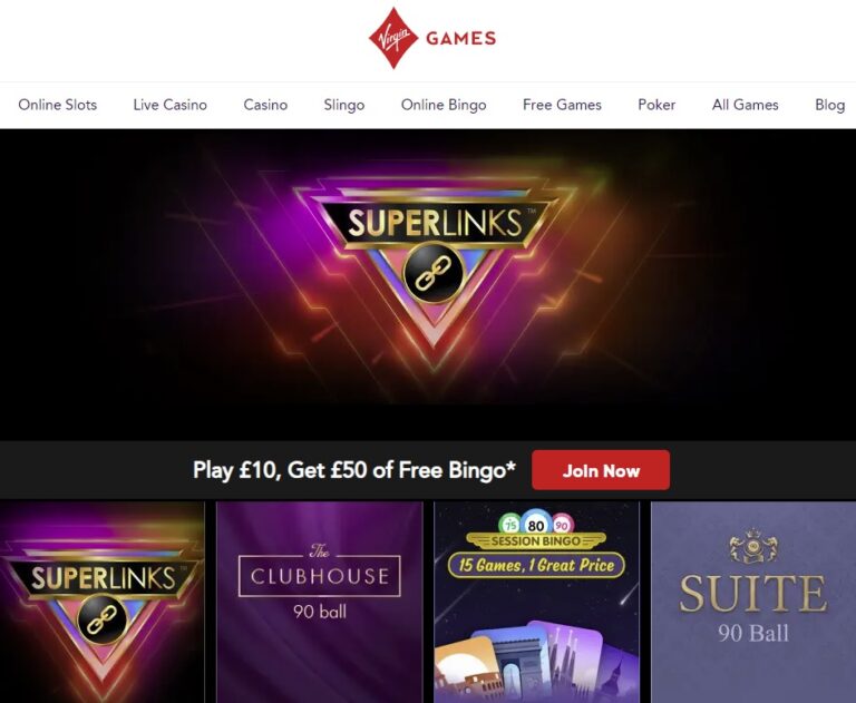 Virgin Games Promo Code & £50 Bonus (2026 Offer UK)