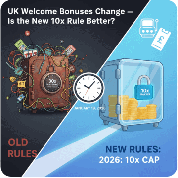 UK Bonus Rules 2026: 10x WR Cap Explained - British Gambler